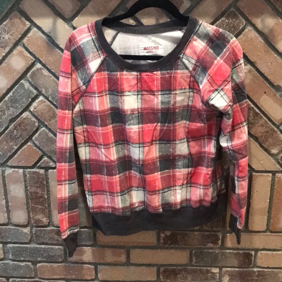 Mossimo Supply Co. | Sweaters | Mossimo Plaid Sweater | Poshmark